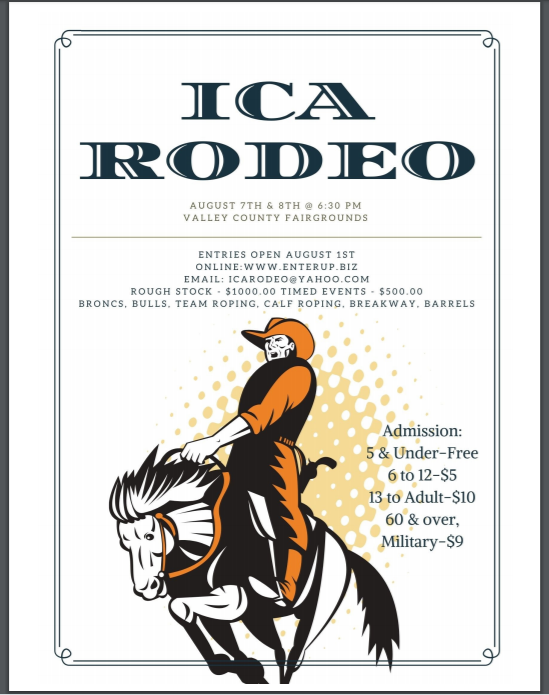 Event Cancelled: ICA Rodeo - Cascade Chamber of Commerce