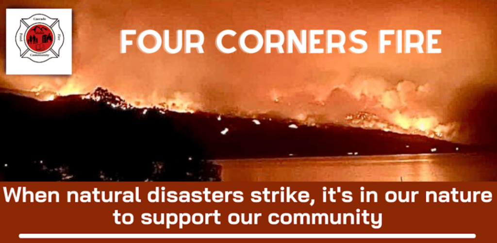 Four Corners Fire - Cascade Chamber of Commerce